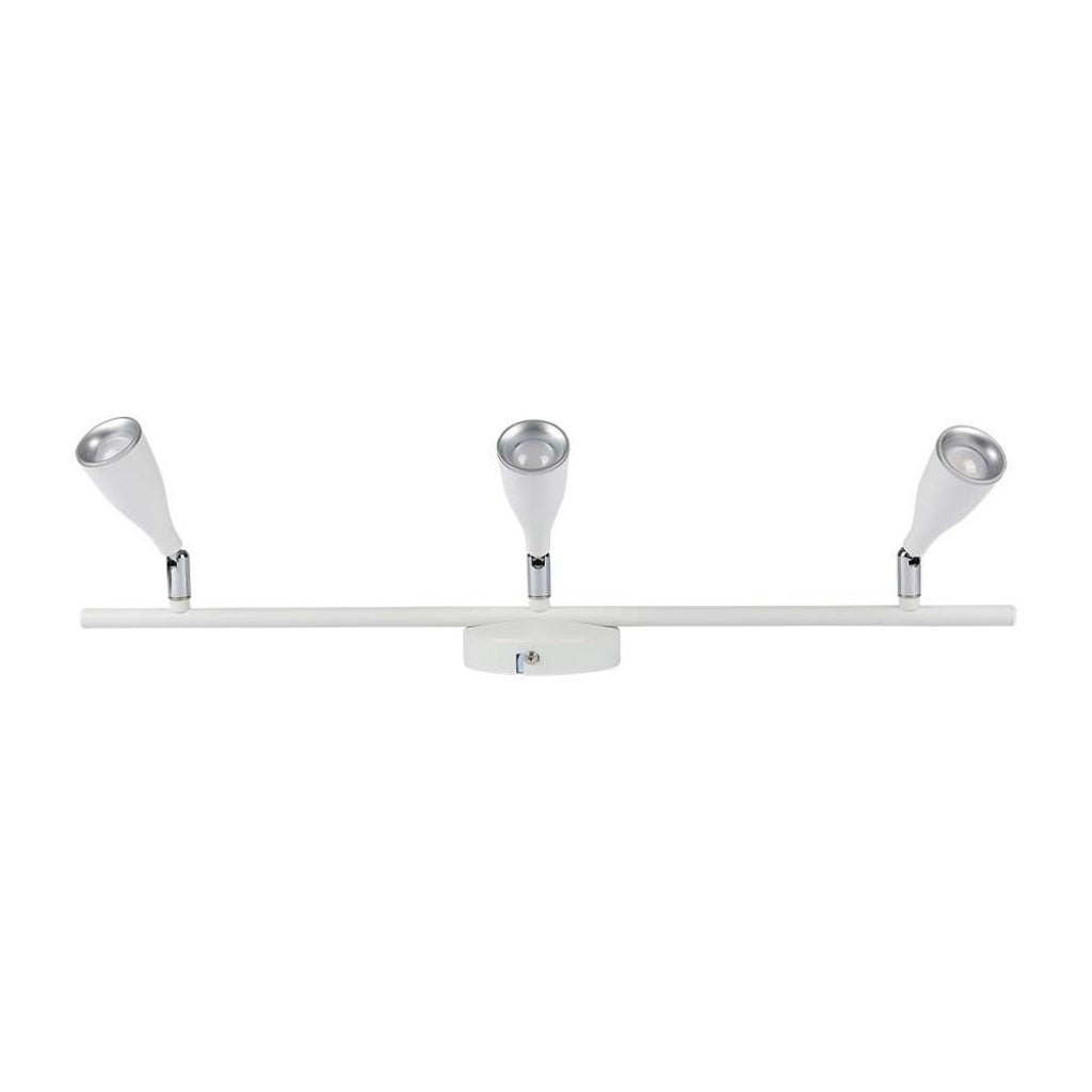 Aplique LED triple de 13,5W con cabezal orientable Color Blanco 3000K ...