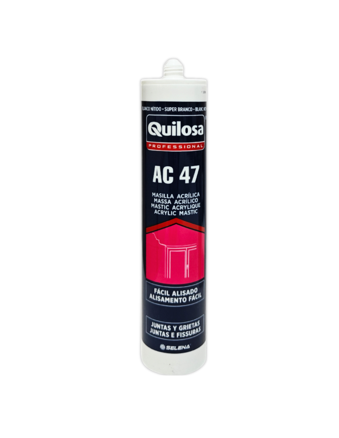 Mastic Acrylique Ac-47 Joints Blanc 300 Ml | Leroy Merlin