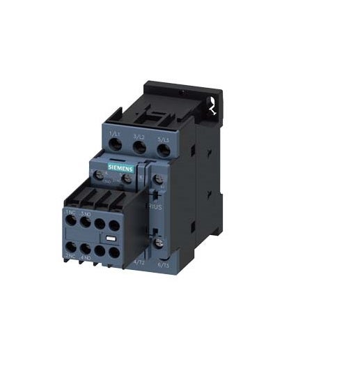 Contattore Di Potenza, Ac-3E/Ac-3, 12 A, 5,5 Kw / 400 V, A 3 Poli, 24 V ...