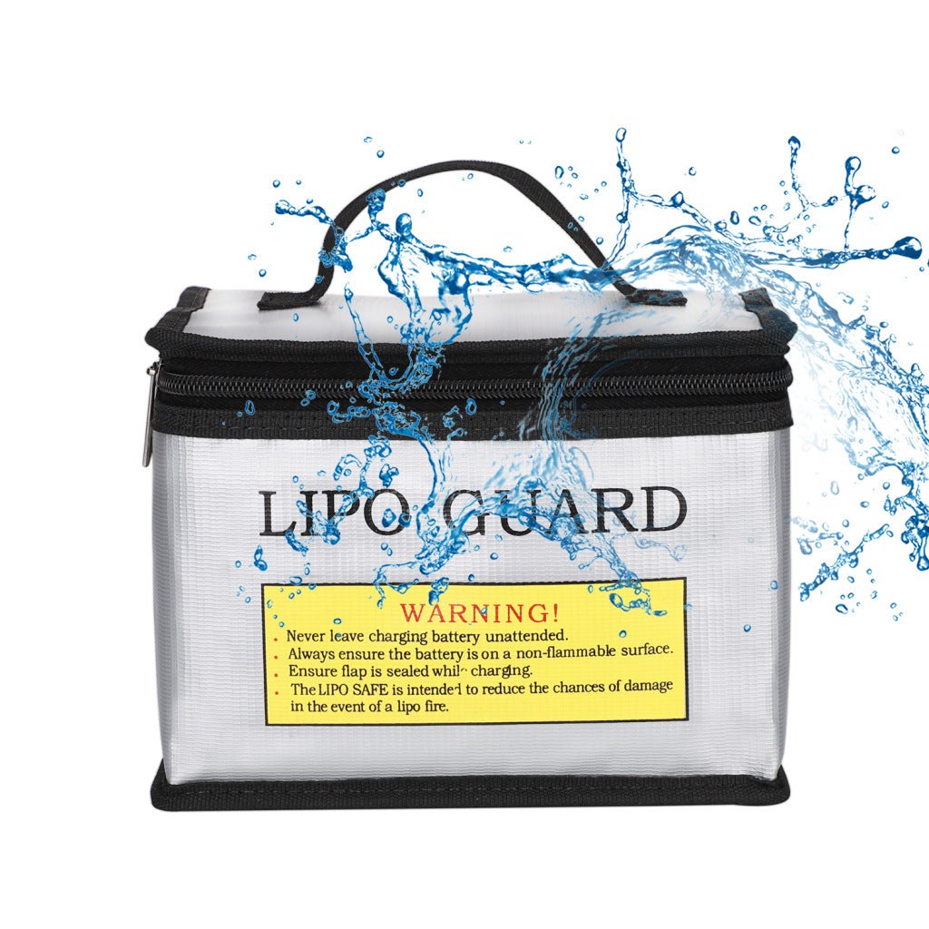 Sac pour batterie LiPo (21,5 x 16,5 x 14,5 cm) ignifugé et ...