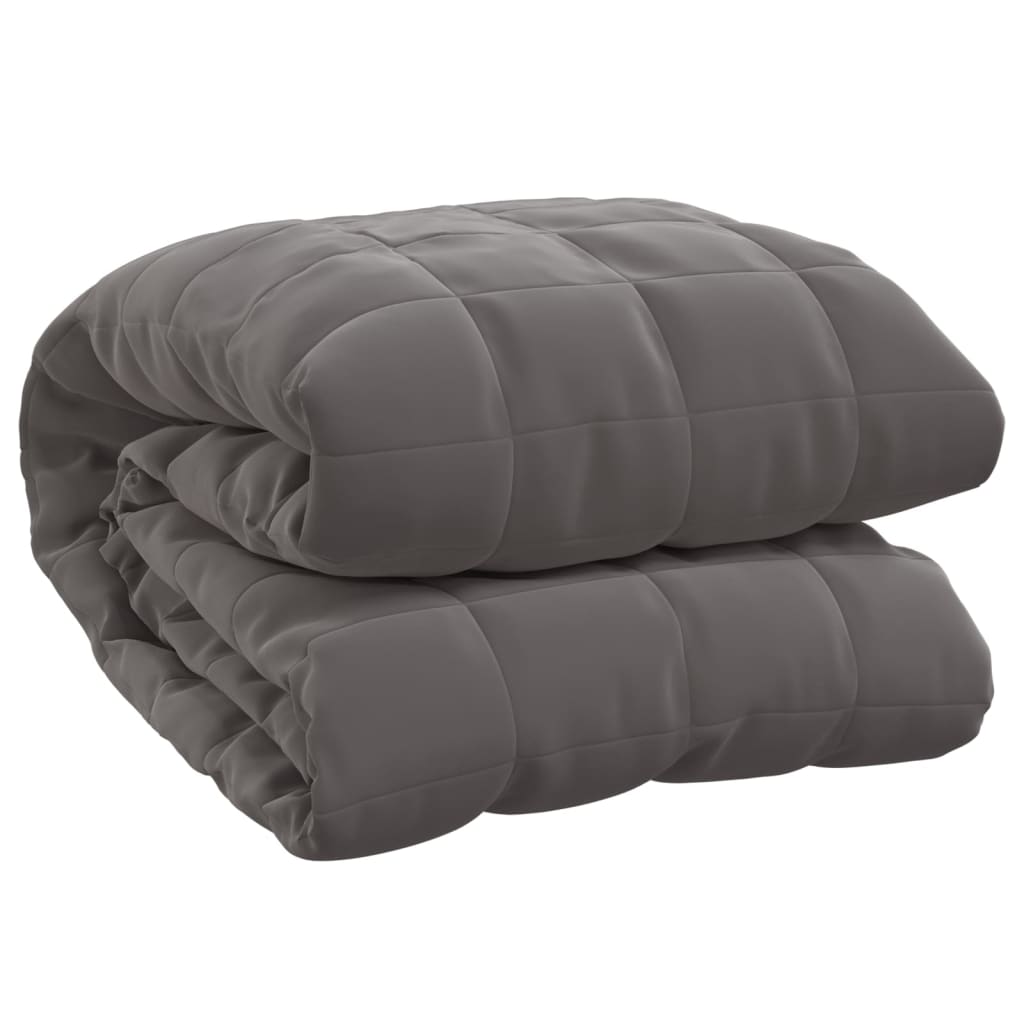 Coperta ponderata tessuto grigio 137x200 cm 6 kg | Leroy Merlin