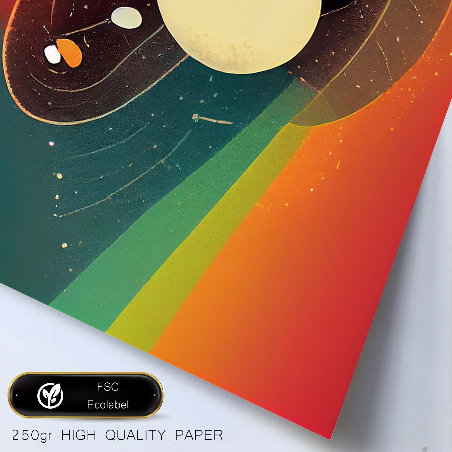 Nacnic Lámina En Estilo Abstracto Estrella Polar Llamativas Y Modernas ...