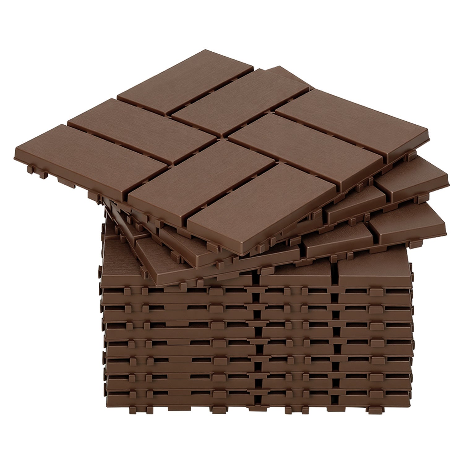Dalles de sol terrasse jardin – 30x30 cm, drainage efficace, entretien ...