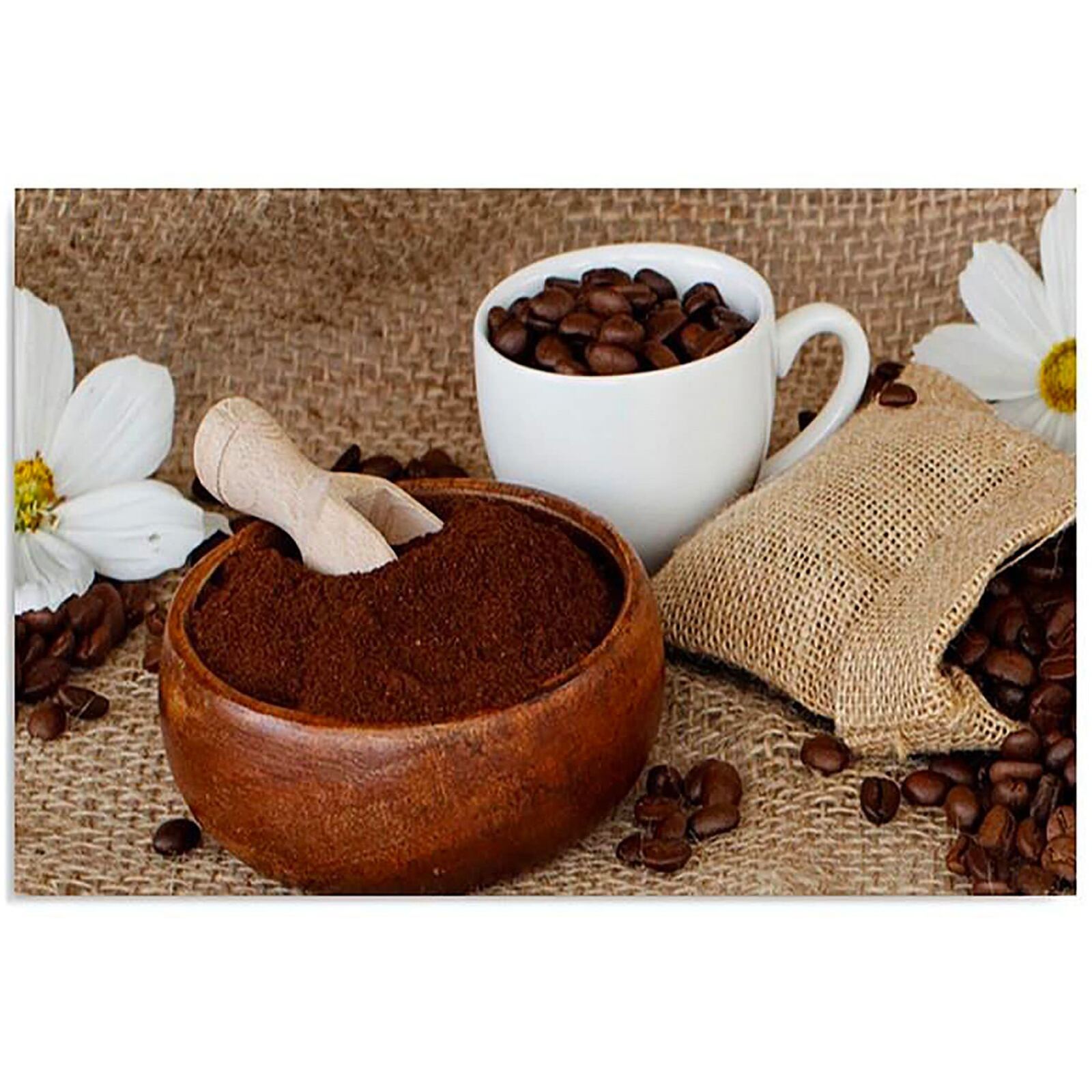 Tableau café moulu - 40 x 30 cm | Leroy Merlin