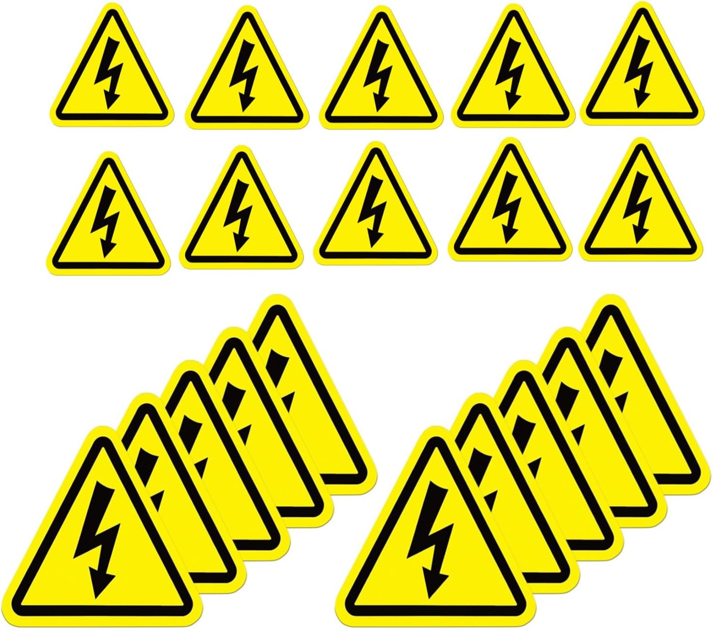 Autocollant Danger Warning Avertissement,20 Pièces Étiquettes ...