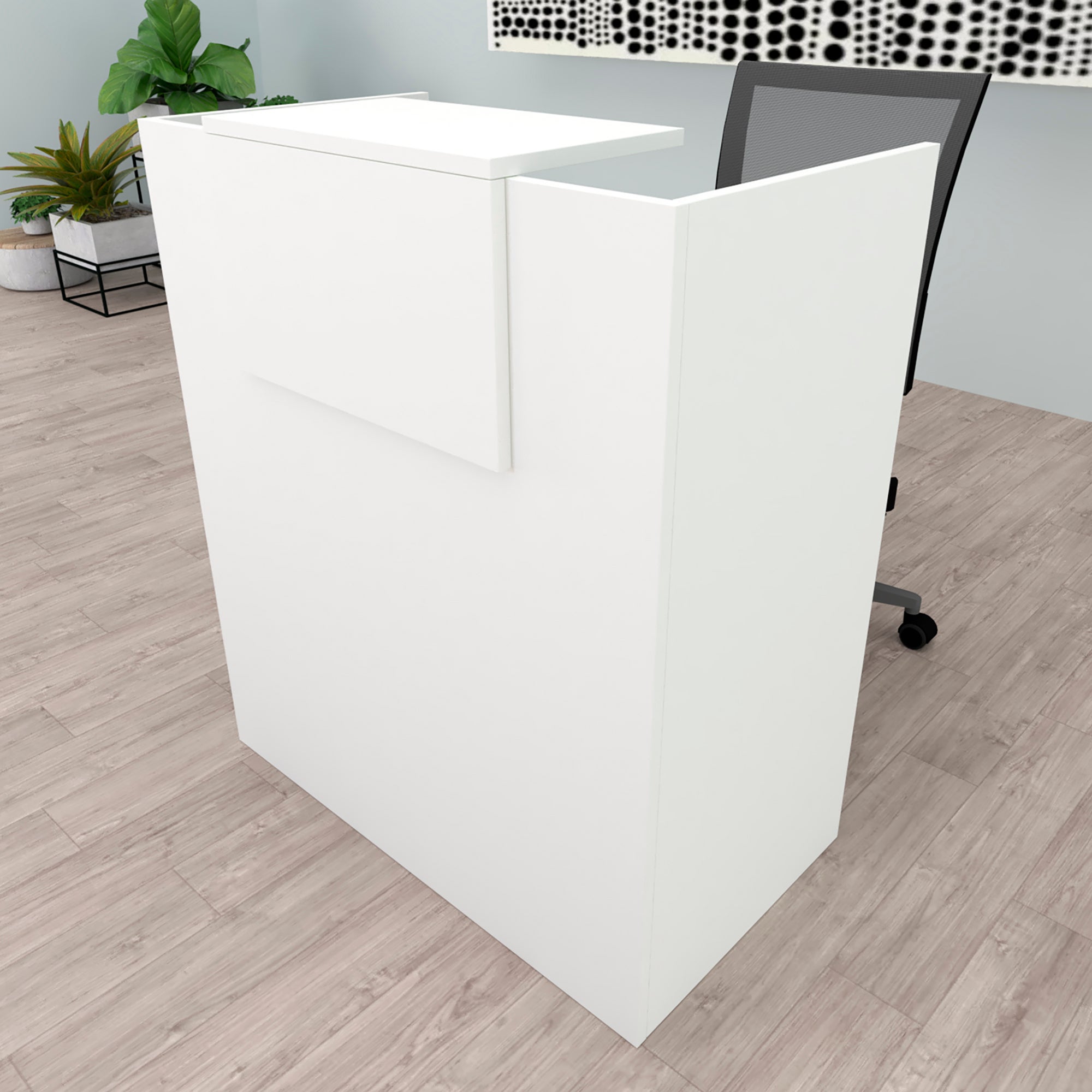 Henor Mostrador Oja. 90x50x107 cm . Con mesa interior. Ideal para ...