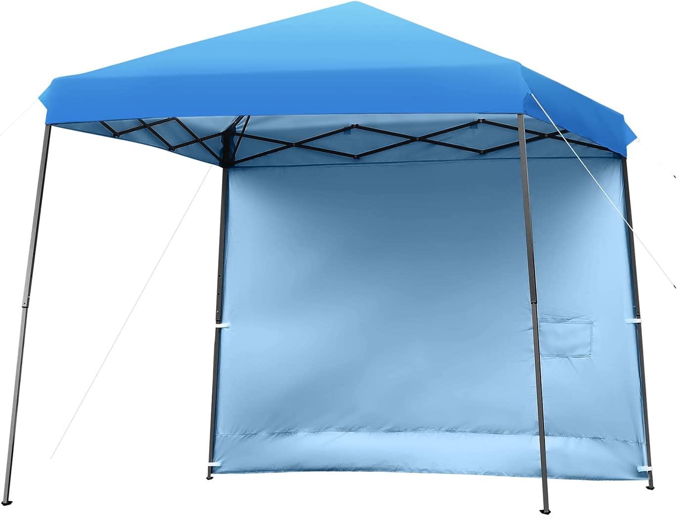 Carpa 3 x 3 m con Patas Inclinadas y Pared Lateral Desmontable ...