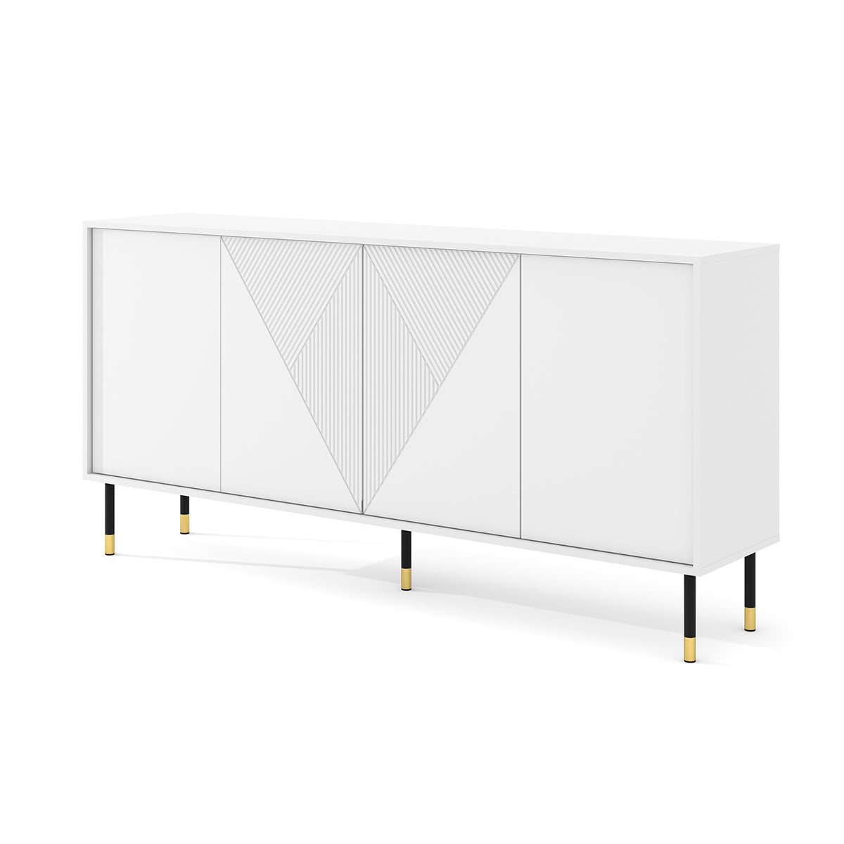 Bufé 4 puertas Aglaé Blanco | Leroy Merlin