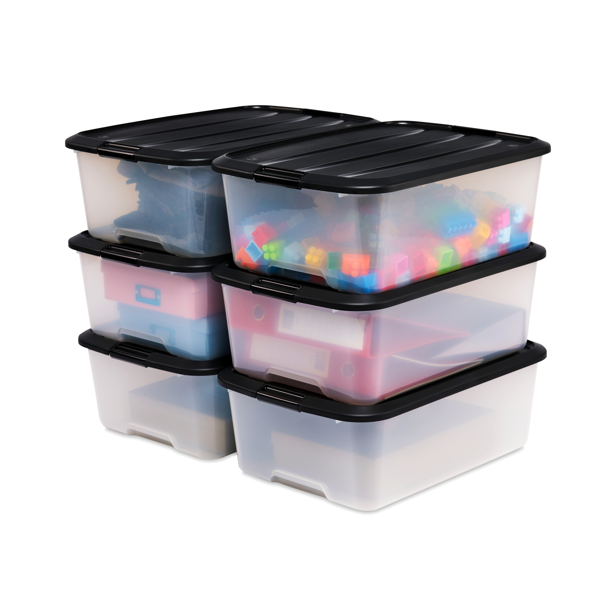 Iris Ohyama, Scatola portaoggetti in plastica, Scatola portaoggetti ...