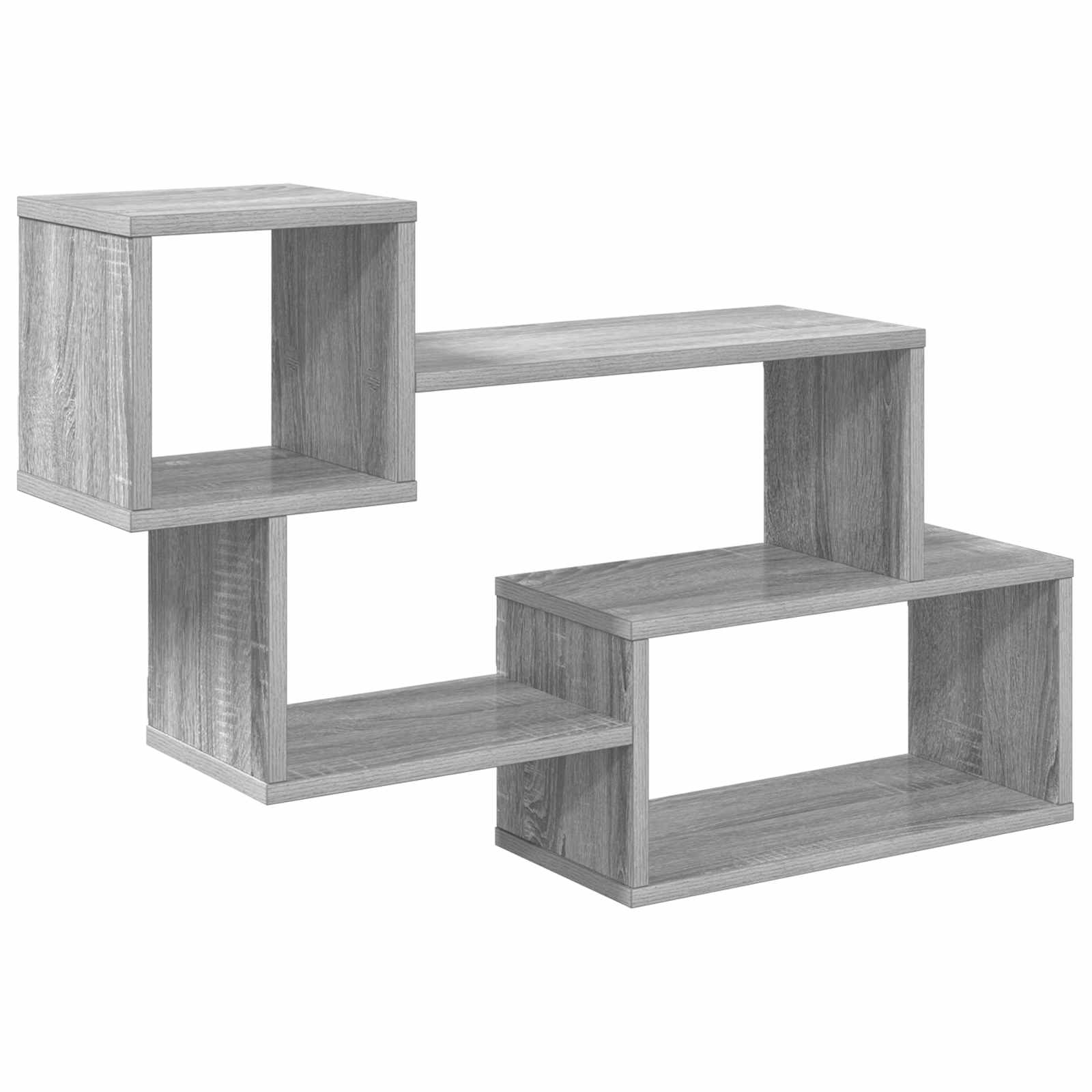 Estante flotante Montada en la pared gris | Leroy Merlin