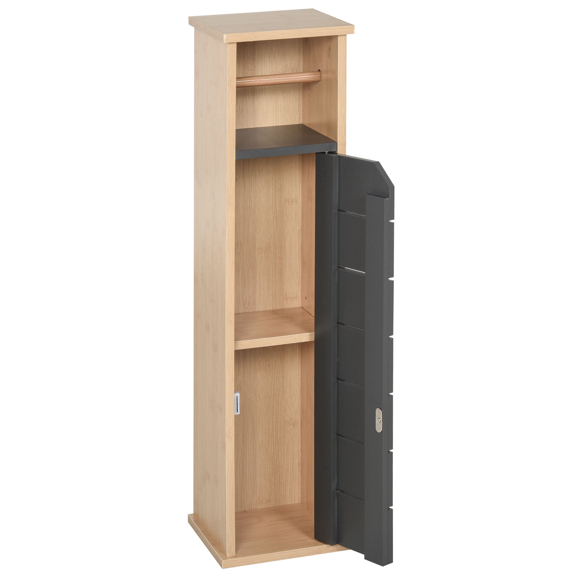 Support Papier Toilette - Porte-Papier Toilette - Armoire pour Papier ...