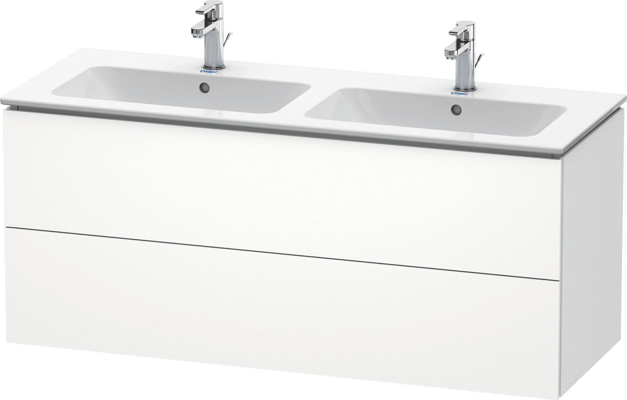 Duravit L-Cube Mueble de pared, 2 cajones, anchura: 1290mm, para Me by ...
