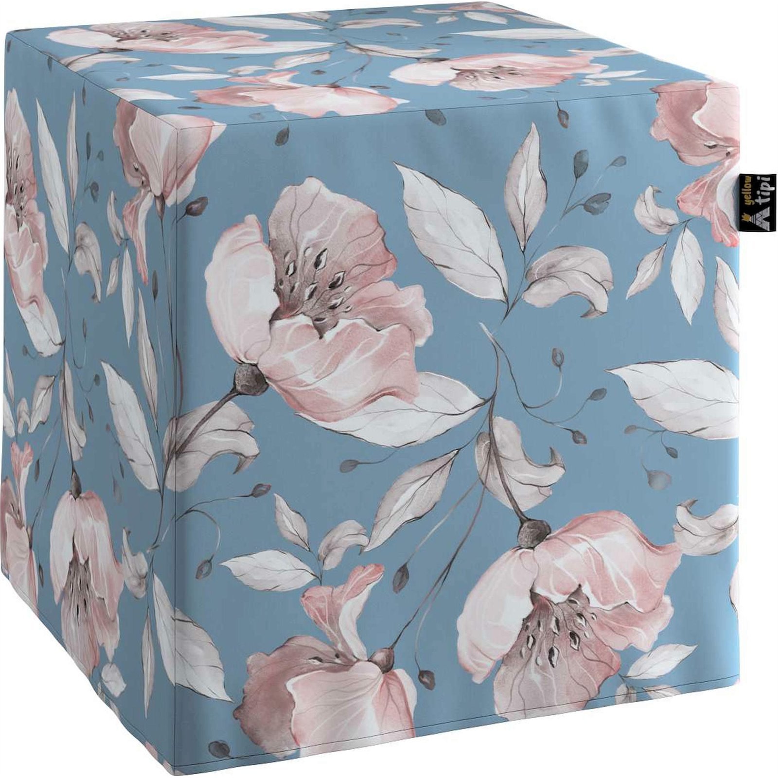 Pouf cube Magic 40 x 40 x 40 cm Multicolore | Leroy Merlin