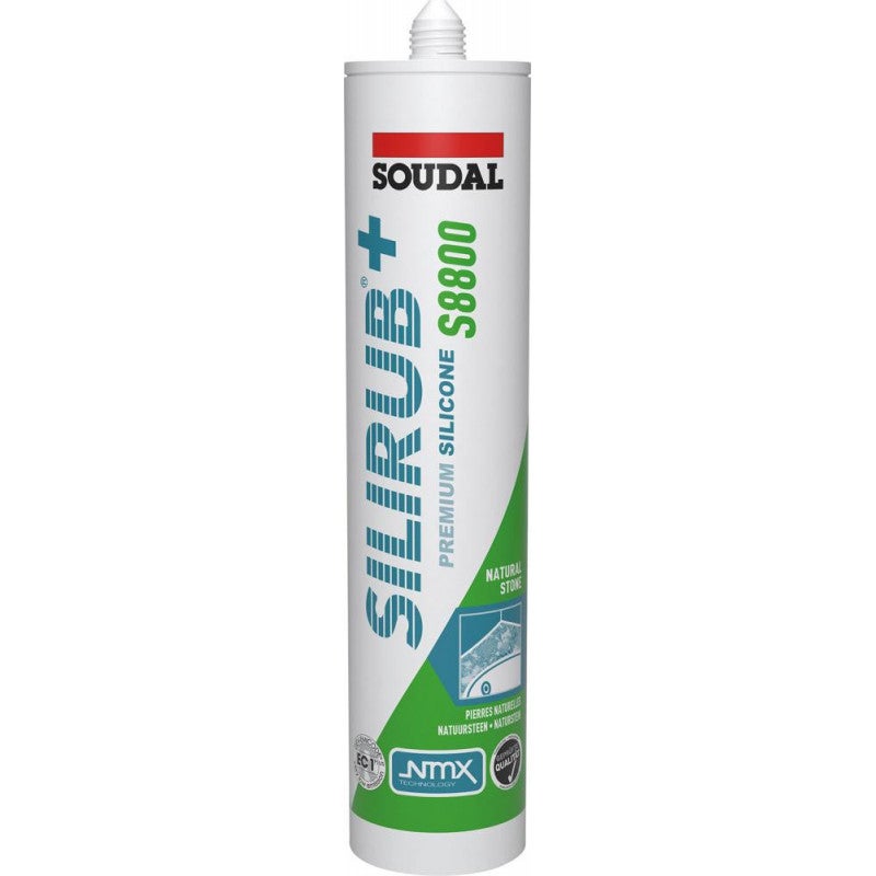 Silirub+ S8800 - Mastic silicone neutre pour pierre naturelle EC 1 PLUS ...