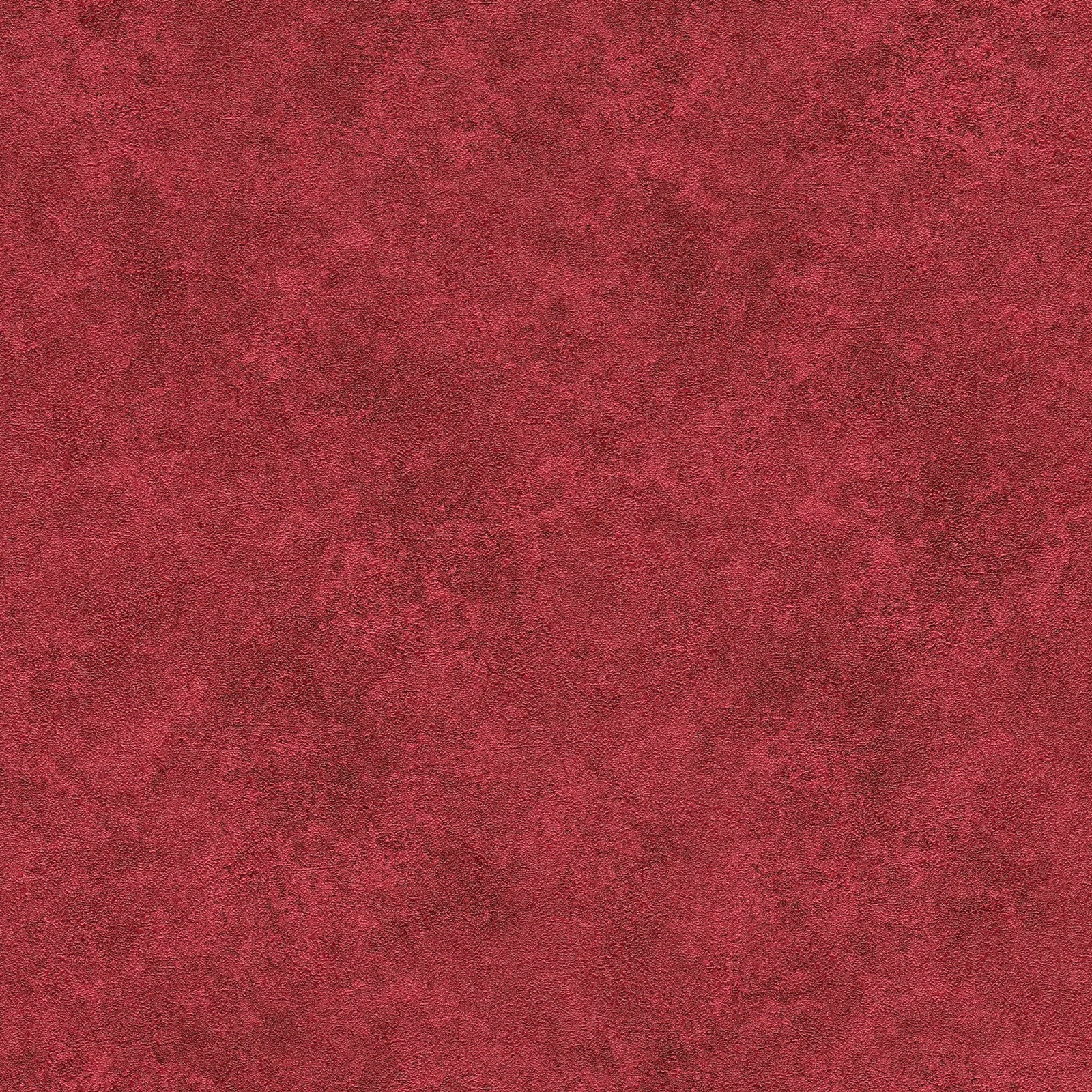 Papier peint uni moderne rouge Tapisserie rouge pour chambre adulte ...