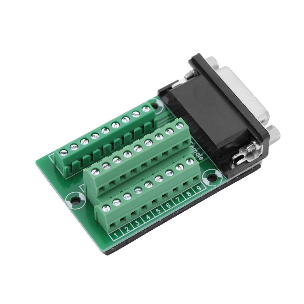 Terminal de conector hembra DB26-M2-01, placa de conexión para PCB ...