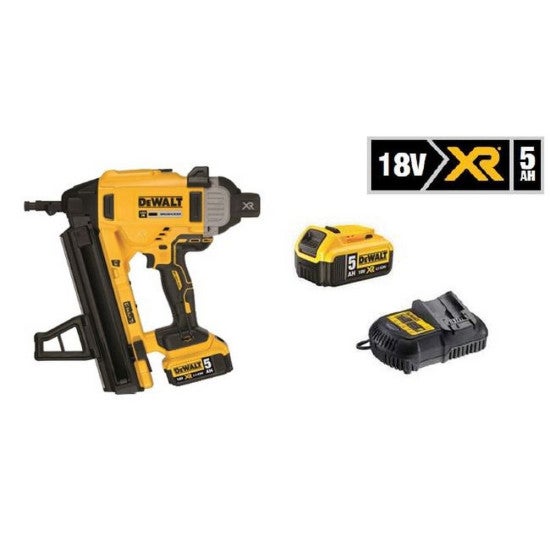 Cloueur sans fil béton/ acier xr 18v 5ah + pointes 2.6 x 20mm dewalt ...