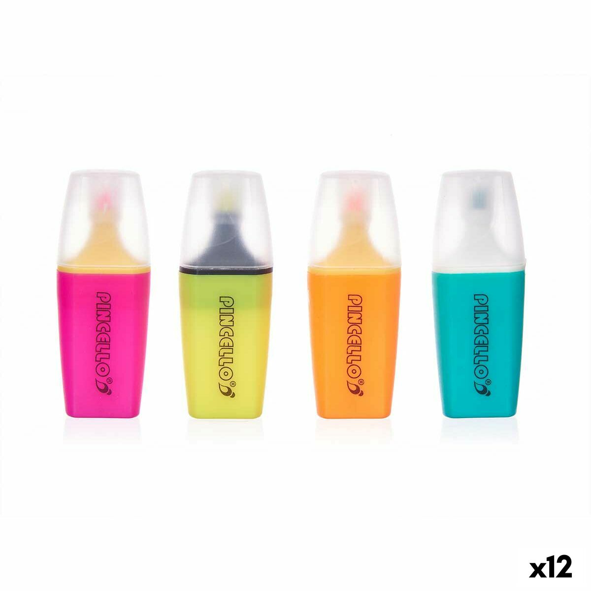 Set de Marcadores Fluorescentes Multicolor (12 Unidades) | Leroy Merlin
