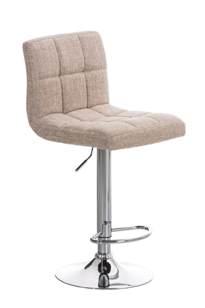 Taburete de bar x1 con reposapiés regulable en altura diseño moderno en ...