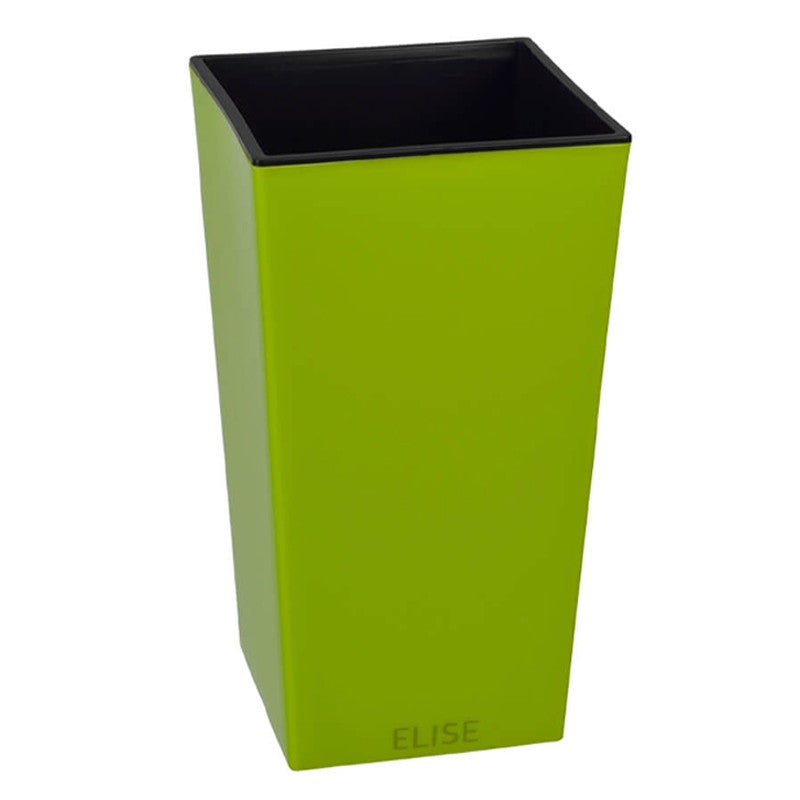 Pot de fleurs - Elise - 25cm - Vert Pois brillant - Flower lover ...