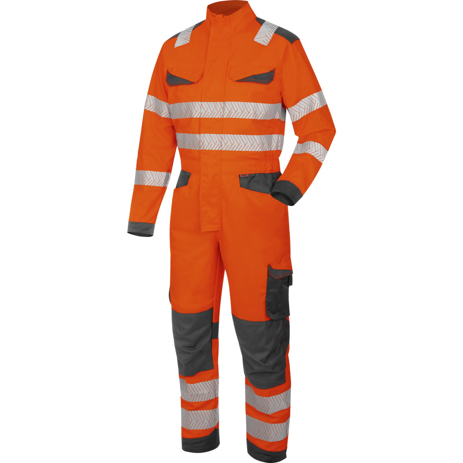 Combinaison de travail haute-visibilité fluo orange/anthracite Würth ...