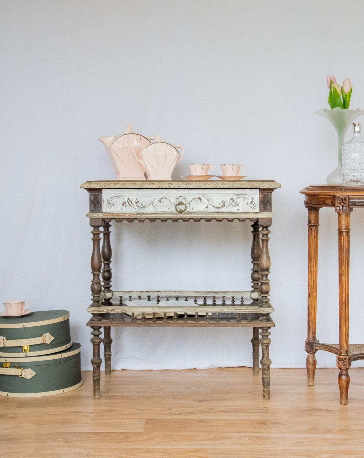 Table d'appoint en bois Francine N°612 - Bon état | Leroy Merlin