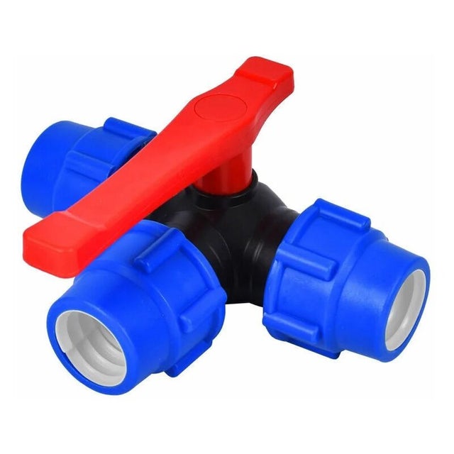 Vanne 3 voies pvc au meilleur prix | Leroy Merlin