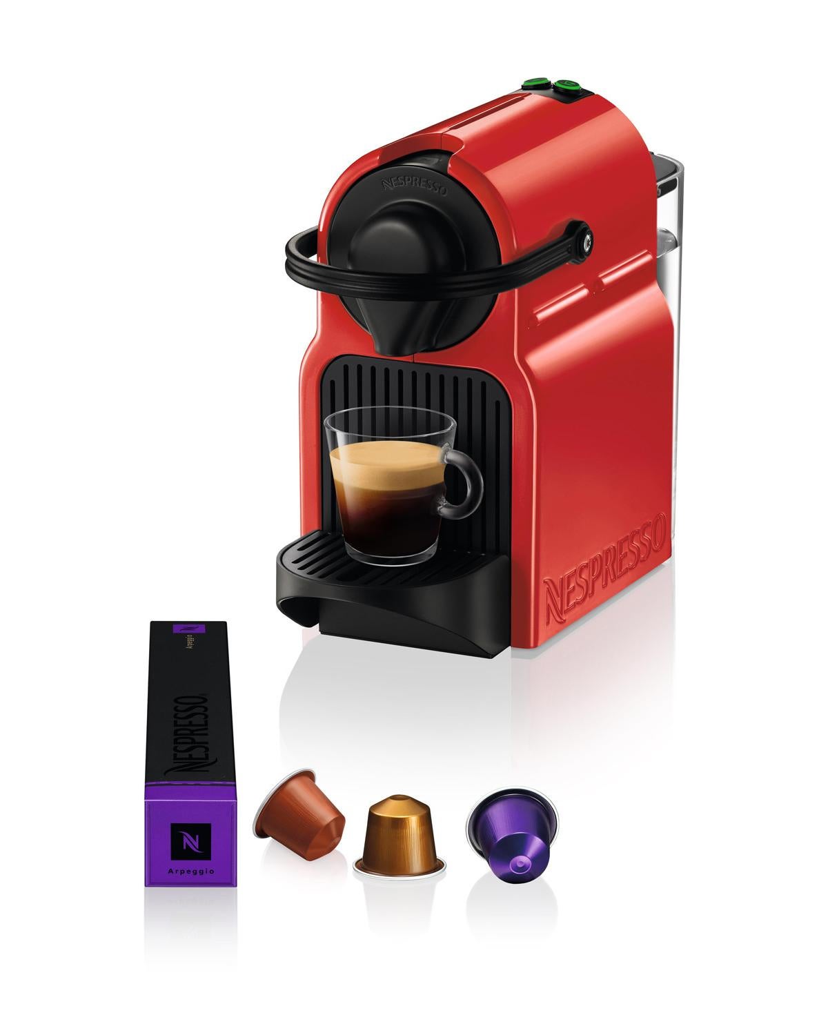 Cafetera de cápsulas para espresso Krups Nespresso XN1005K Inissa ...