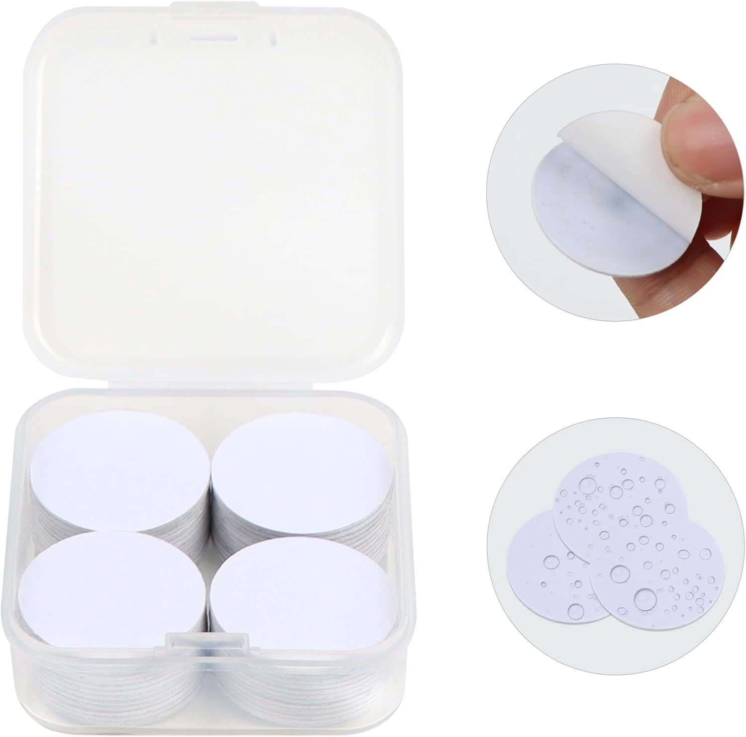 Tags NFC 50pcs, blanc vierge cartes NFC autocollants NFC 25mm, NTAG215 ...
