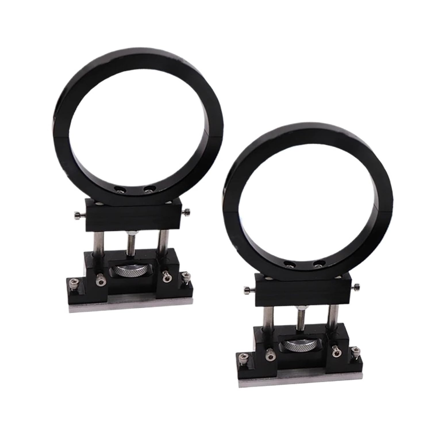 2 supports de tube en métal C2, diamètre 60/80 mm (diamètre 80 mm ...