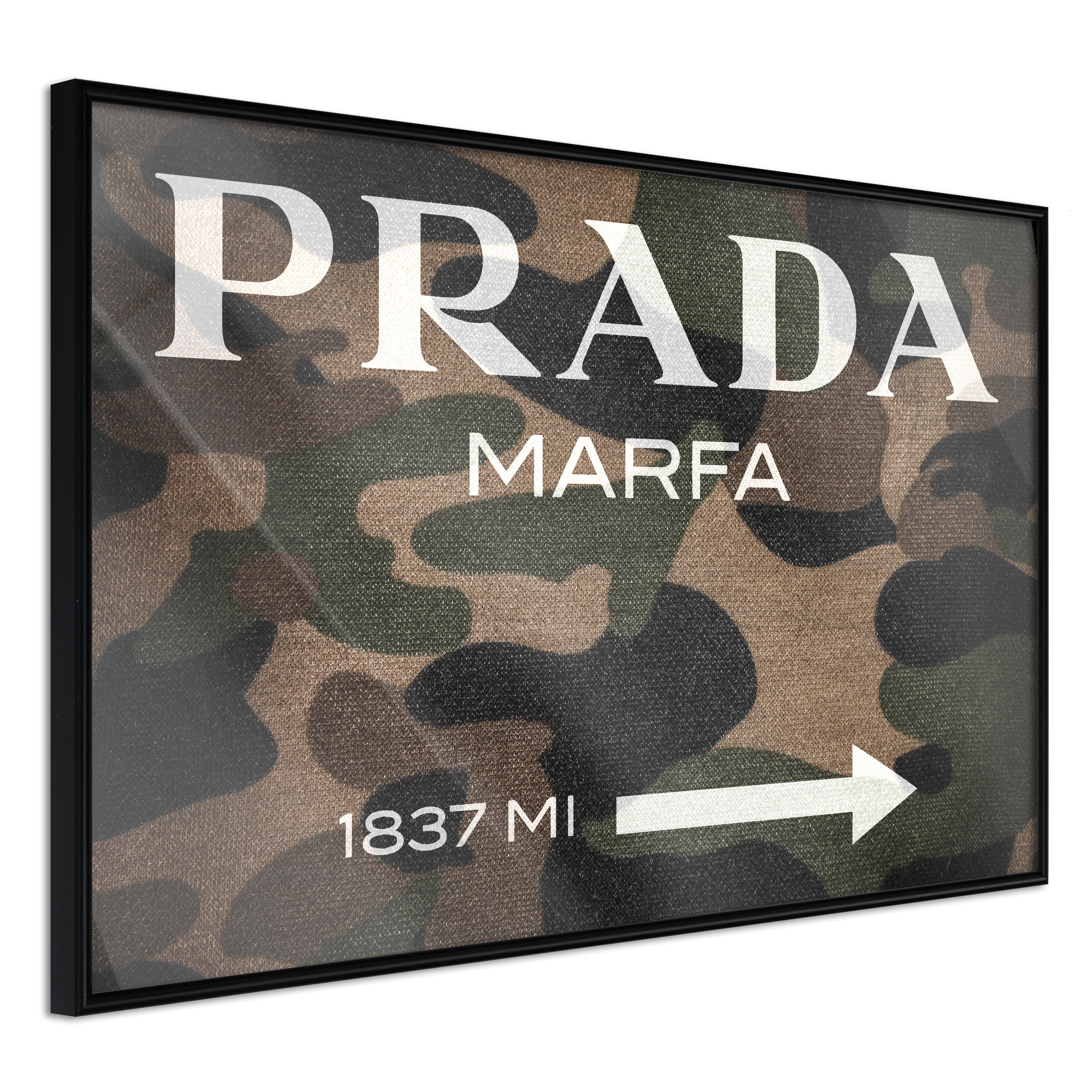 Poster et affiche - Prada (Camo) - 90x60 | Leroy Merlin
