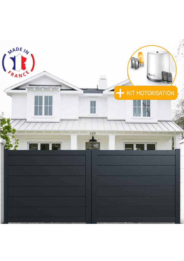 Kit portail coulissant 4m: au meilleur prix | Bricoman