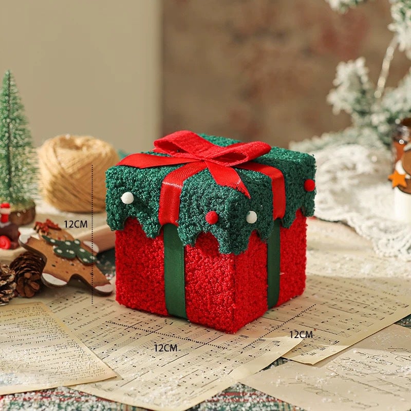 Boîte cadeau de Noël Boîte cadeau pour friandises de Noël pour enfants ...