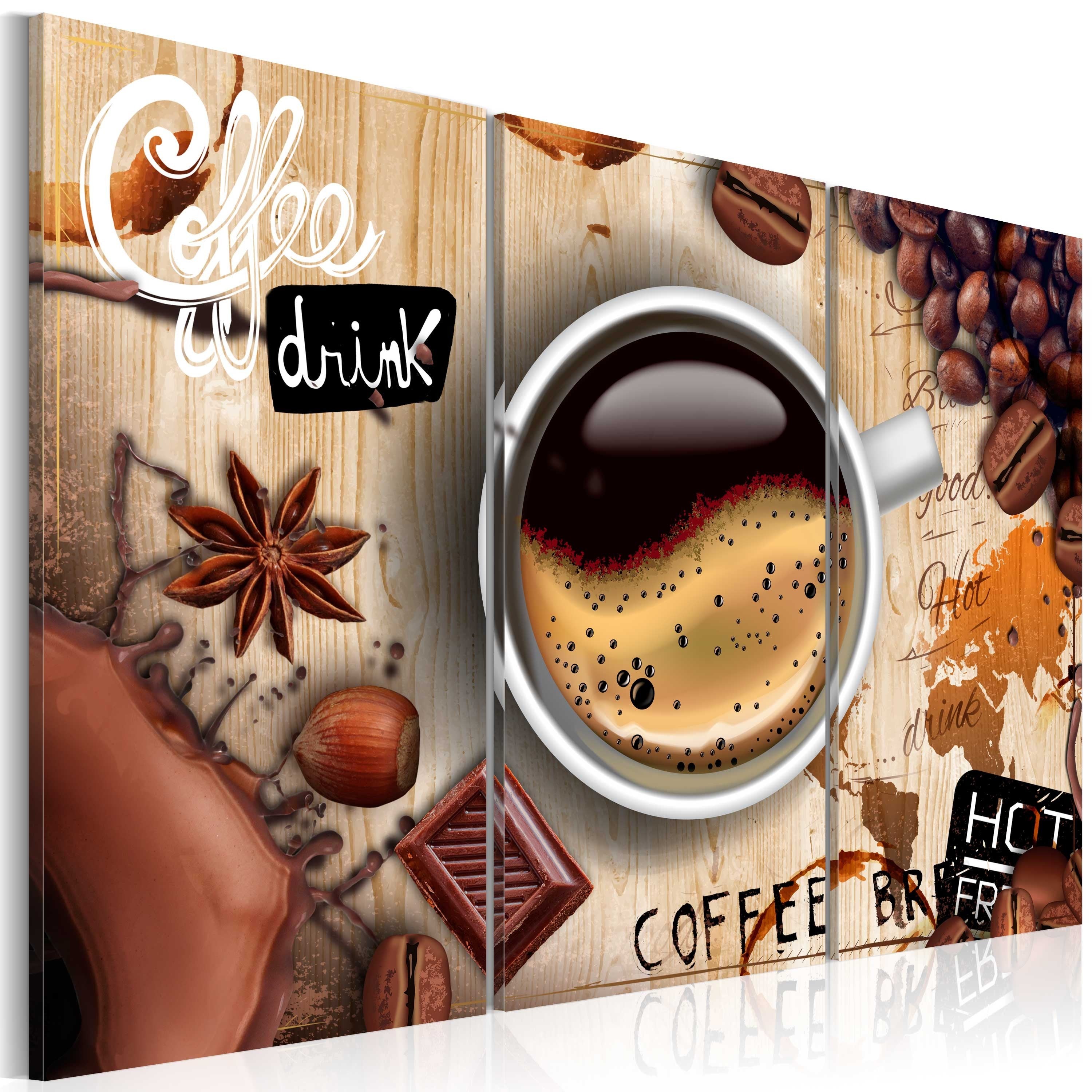 Tableau Cup of coffee in the morning - L 120 x H 80 cm | Leroy Merlin