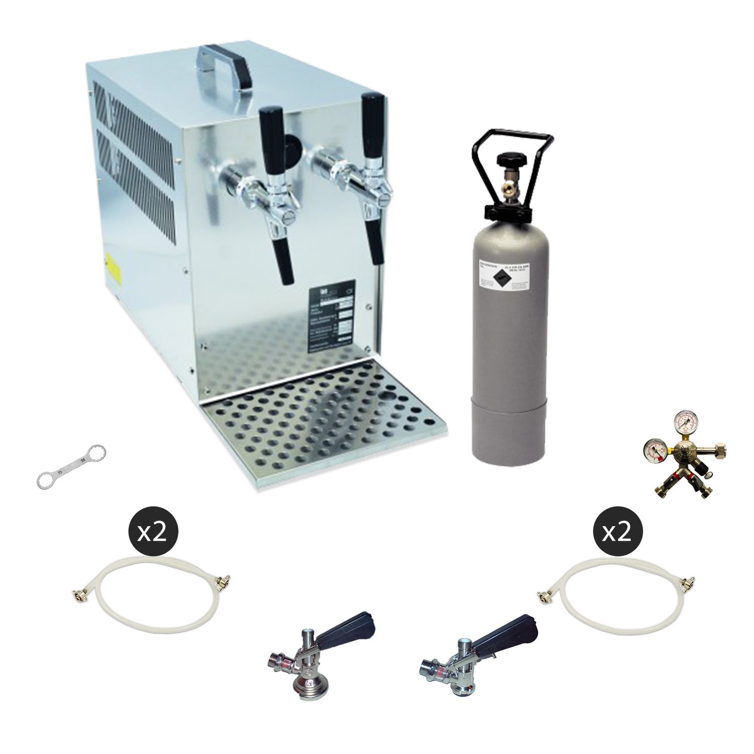 Ensemble complet - Tireuse a biere - machine a biere, pompe a biere 2 ...