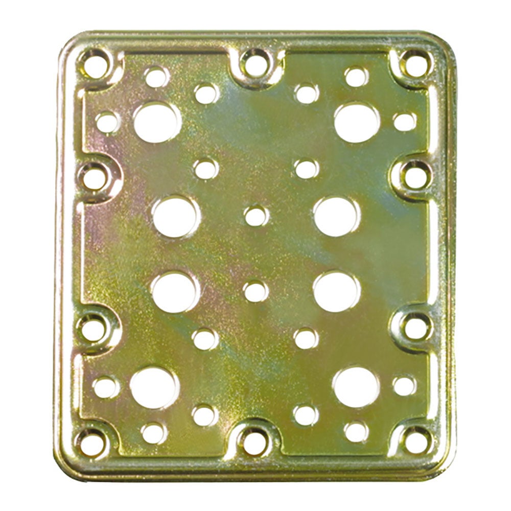 Placa de unión 80x100mm acero bicromatado AMIG - 88064 | Leroy Merlin