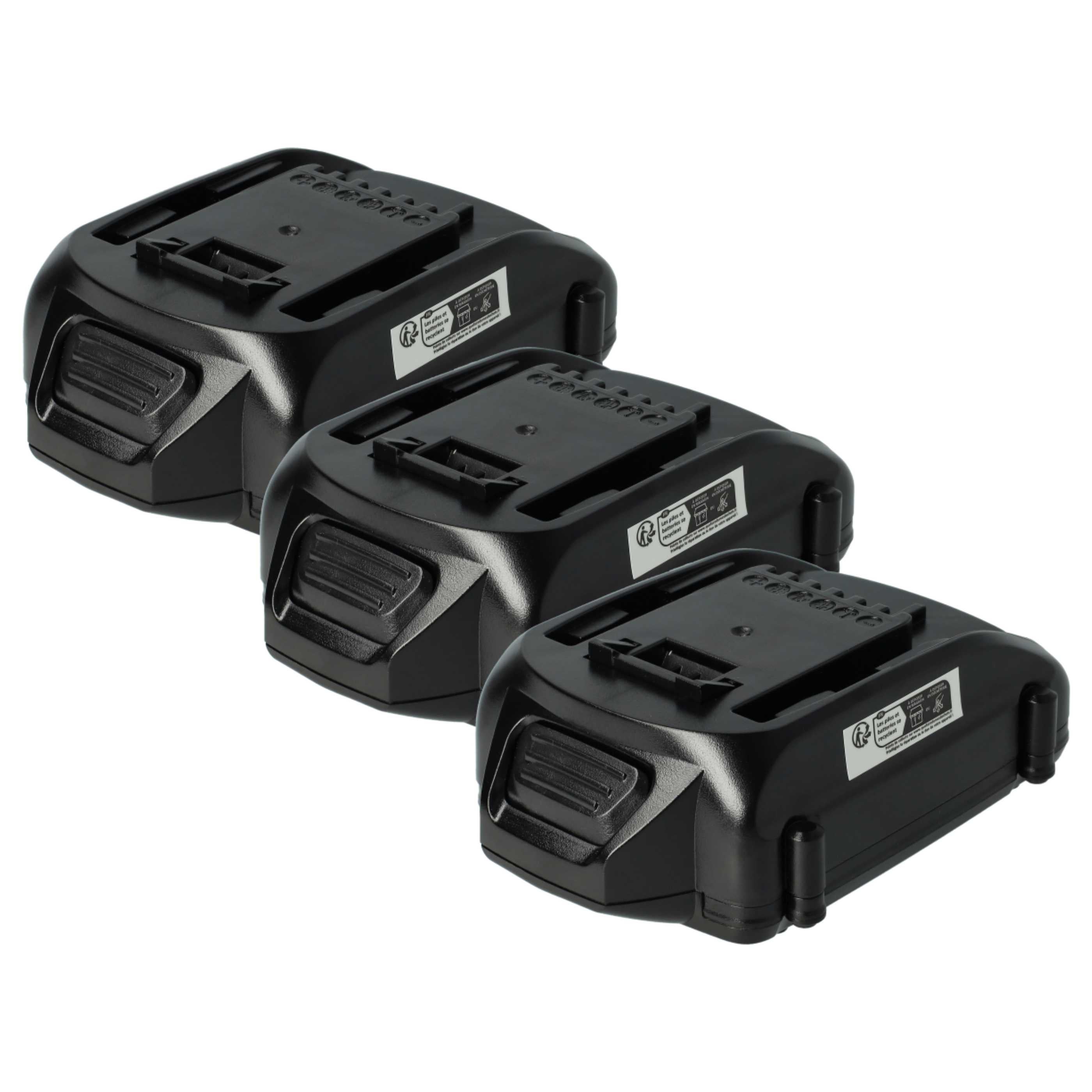 Vhbw 3x Batterie compatible avec Worx Landroid M700 WR142E, M500 WR141E ...