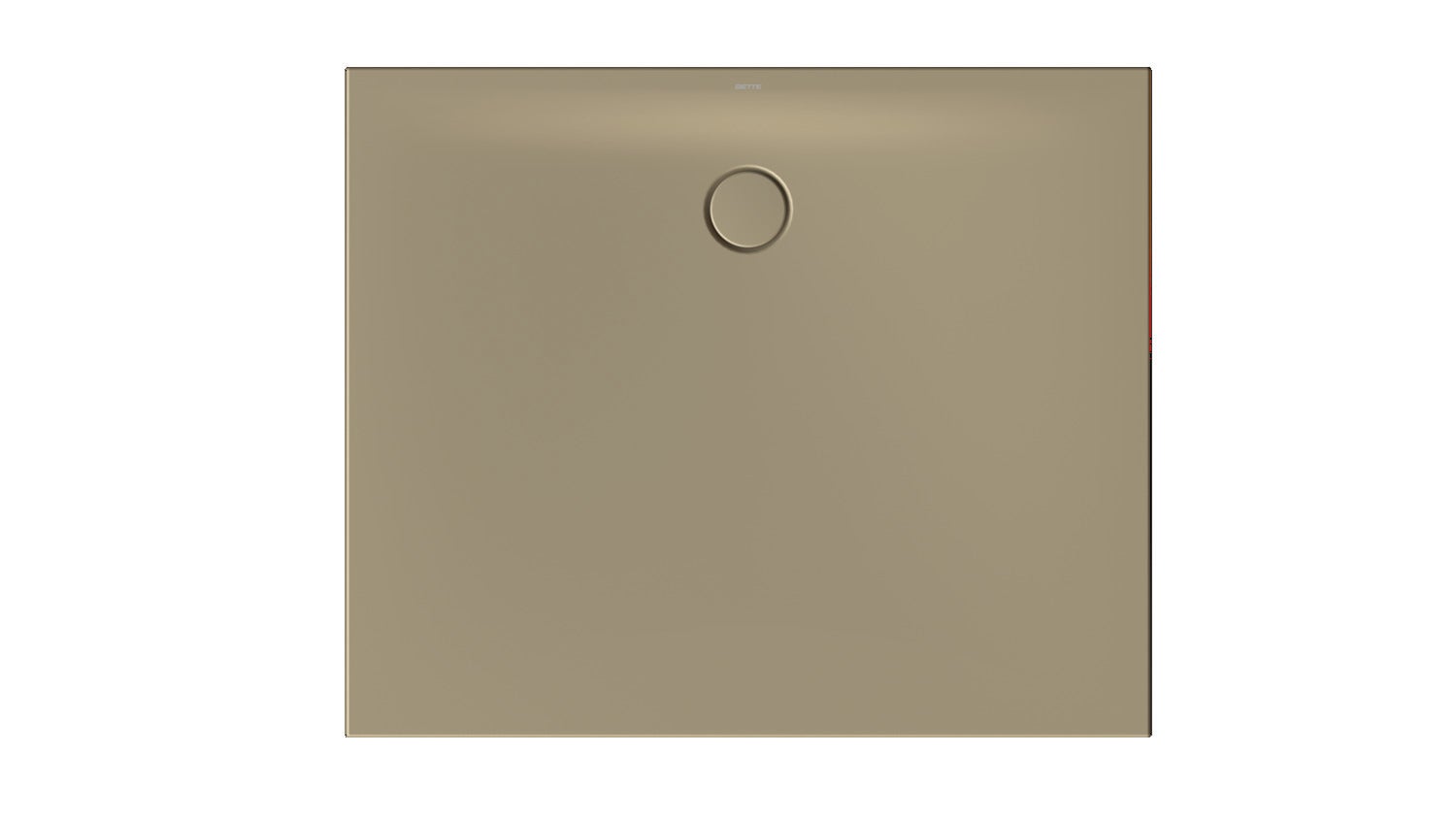 BetteFloor Plato de ducha lateral, 120x100cm, 3383-417, Color: avellana | Leroy Merlin