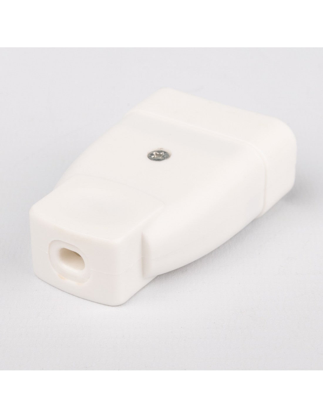 Fiche plastique 2p-6 a femelle blanc | Leroy Merlin