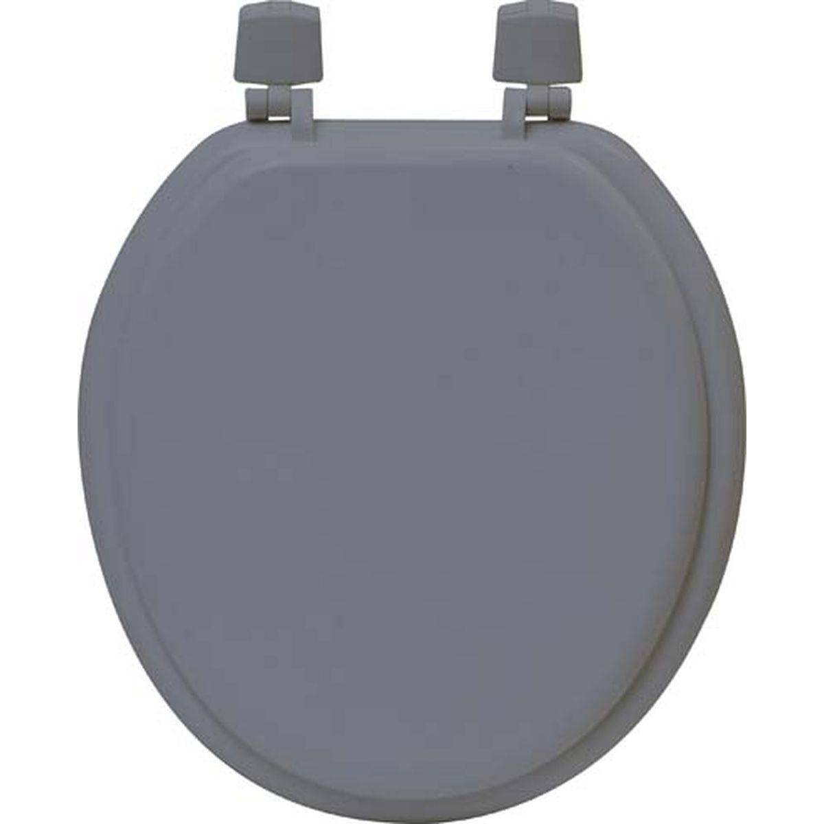 Abattant wc mdf 17 pouces attaches plastiques - gris - Tendance | Leroy ...