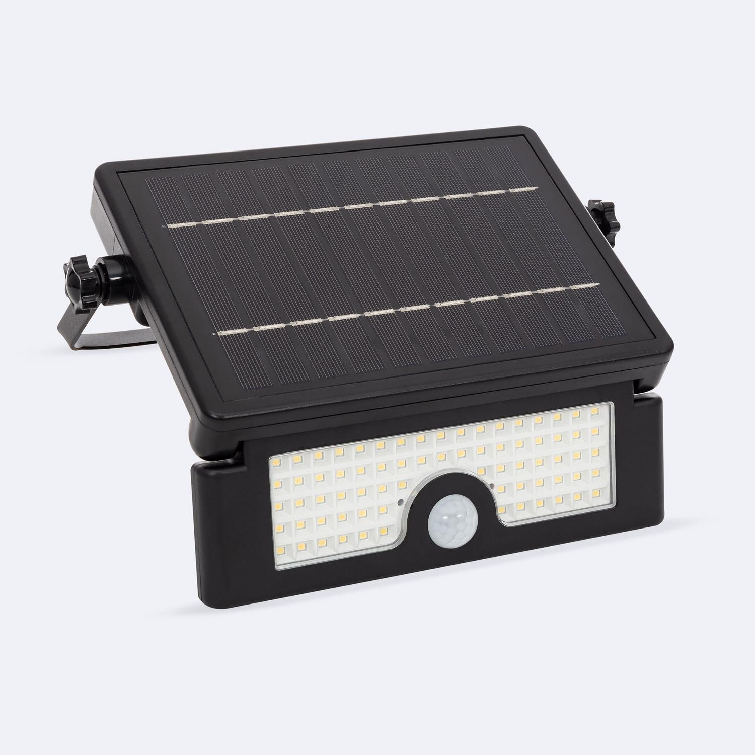 Projecteur LED Solaire 6W IP54 avec Détecteur de Mouvement PIR et ...