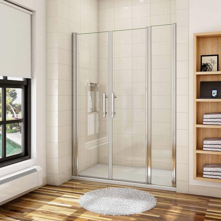 Aica Porte De Douche Battante 120x187cm Porte Battante Avec 1 Élément ...