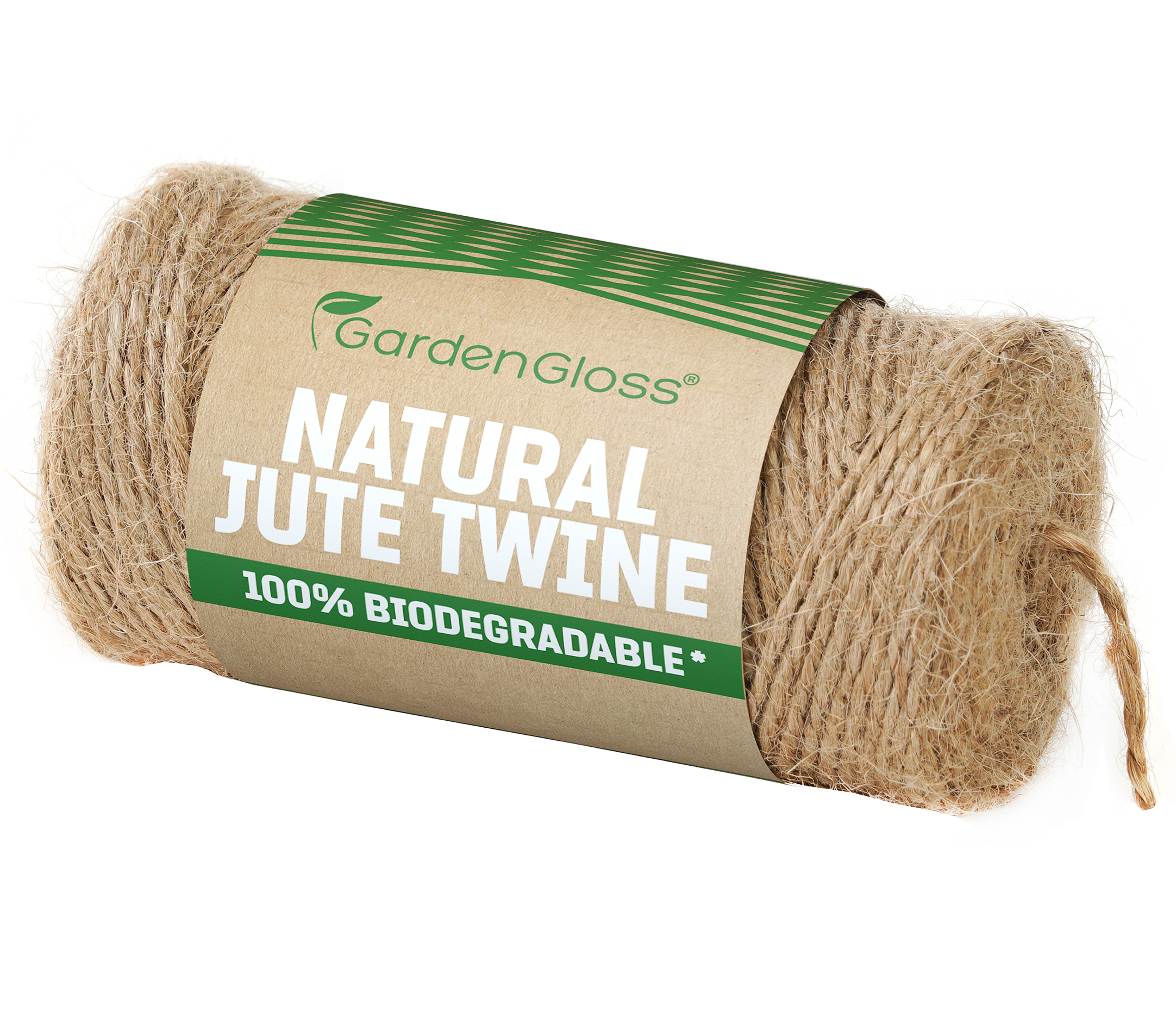 GardenGloss® Hilo de Yute Natural - 100% Natural - Cuerda de Yute de ...