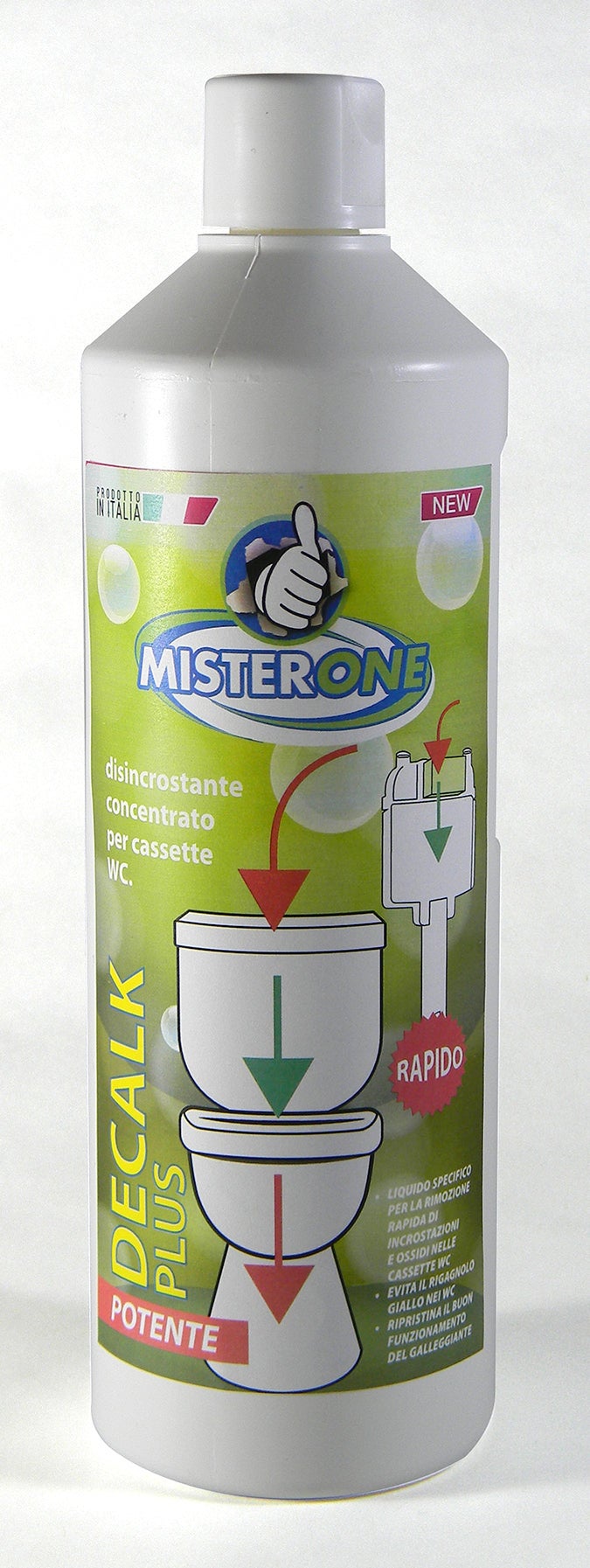 Desincrustante para cisternas de inodoros - MisterOne | Leroy Merlin