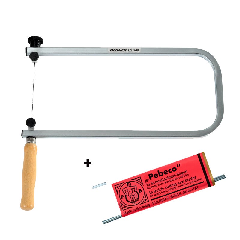 Scie à main HEGNER LS 250 col de cygne de 25 cm | Leroy Merlin