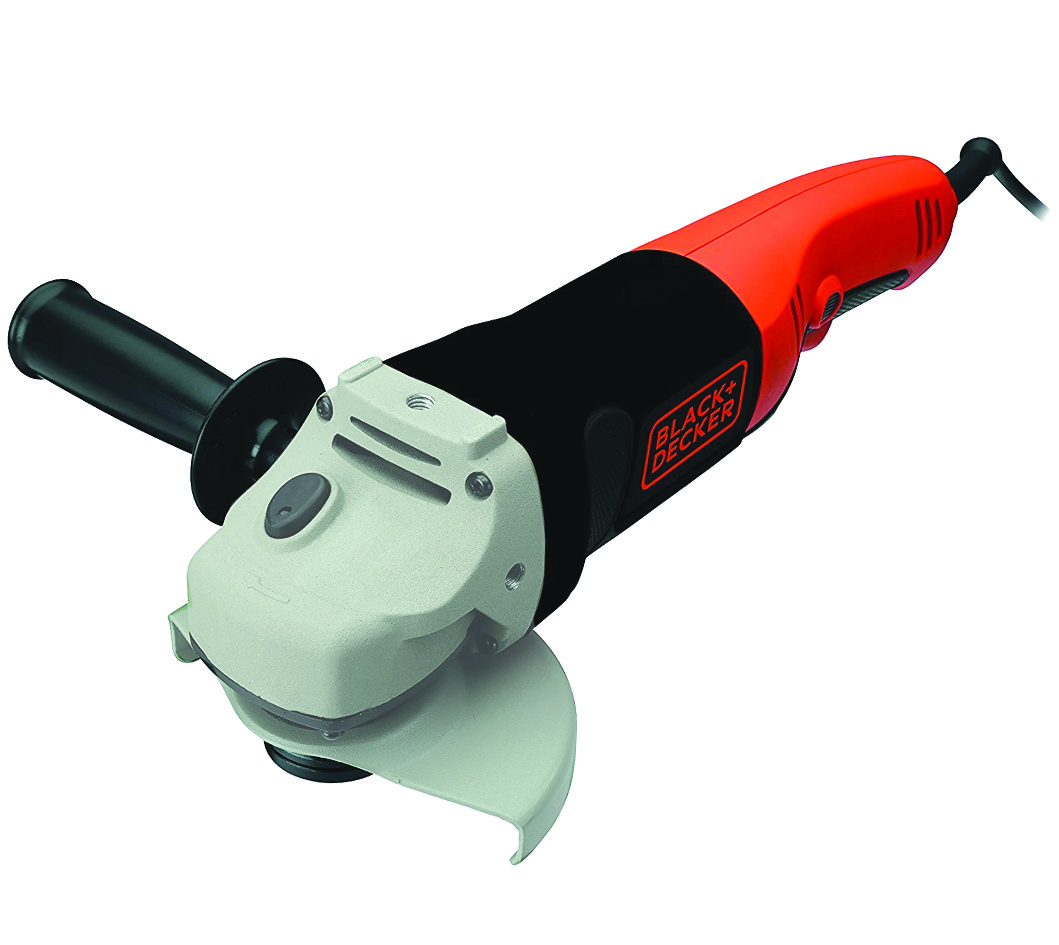 Amoladora angular 1200W 125mm Mango lateral Black + Decker KG1202 | Leroy Merlin