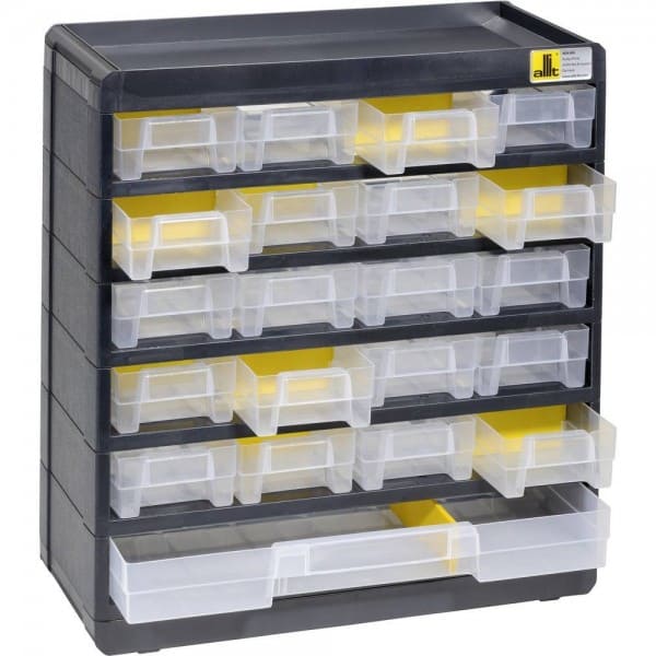 Casier rangement bricolage 21 tiroirs VarioPlus Basic 32 Allit | Leroy ...