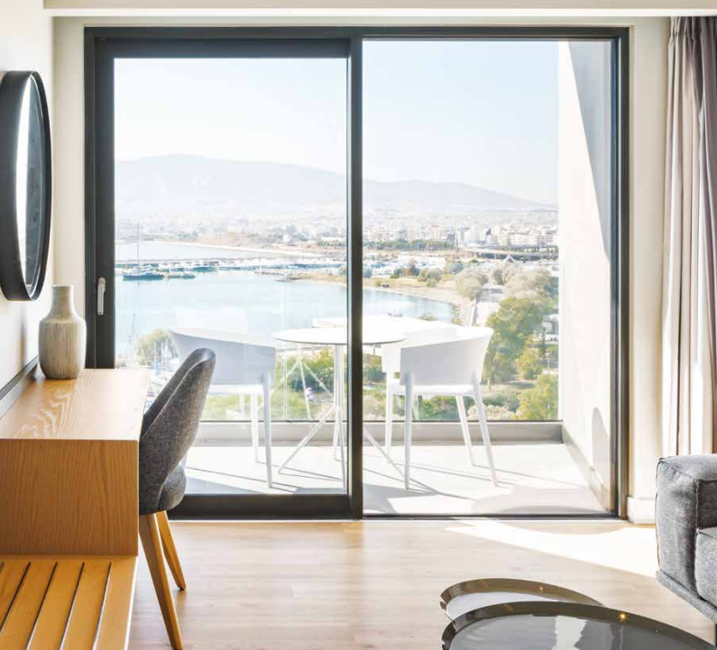 Châssis coulissant en aluminium 2 ventaux DMBG Pro (L.:1800mm x H ...