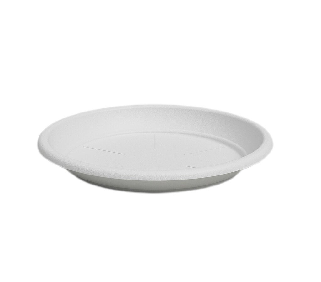 PLATO DE PLÁSTICO REDONDO BLANCO 26CM | Leroy Merlin