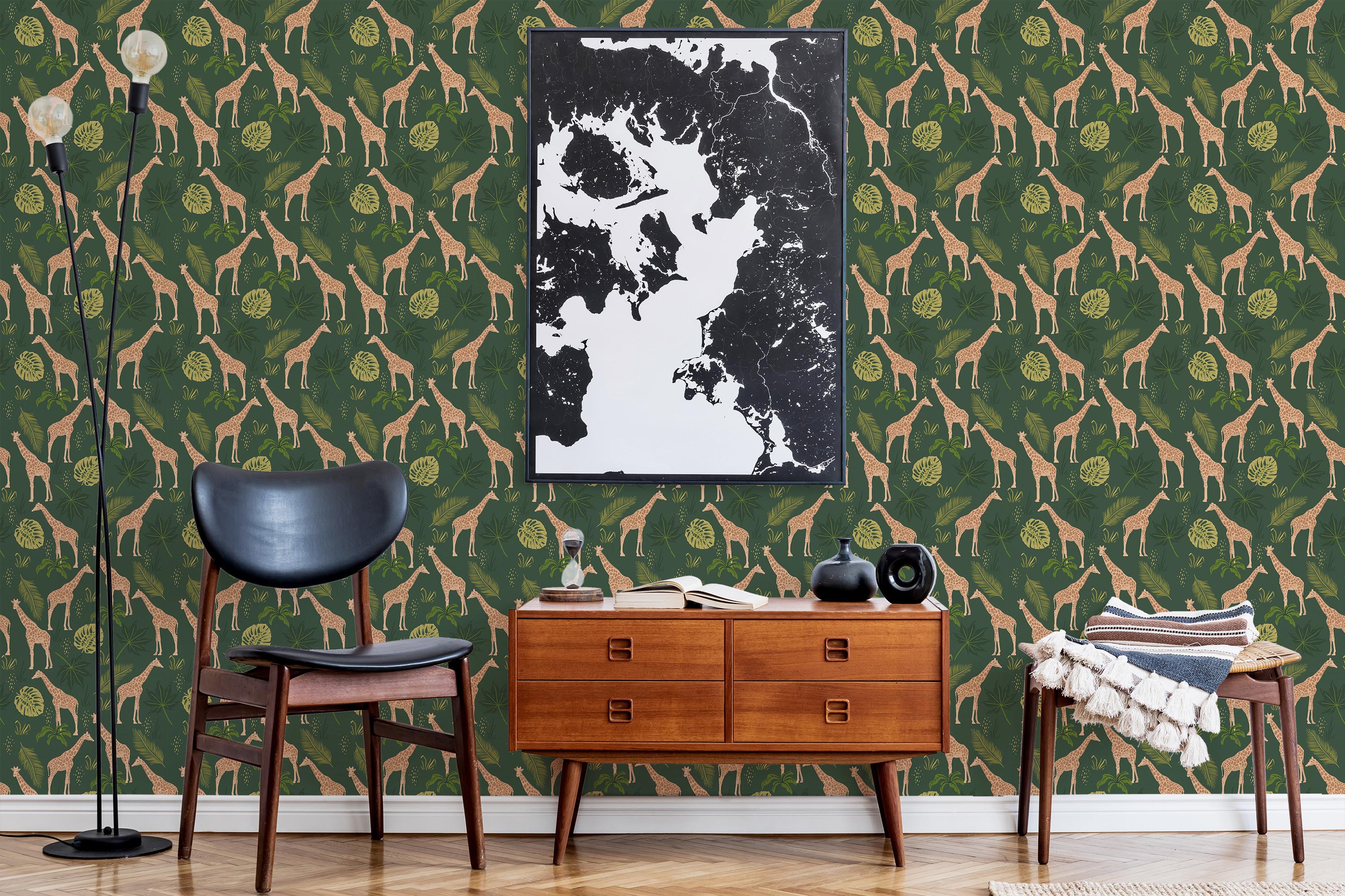 Giraffe Wallpaper | Leroy Merlin
